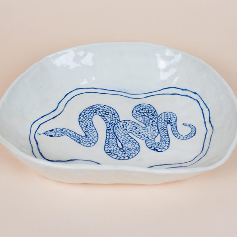 Snake Bowl - Etsy
