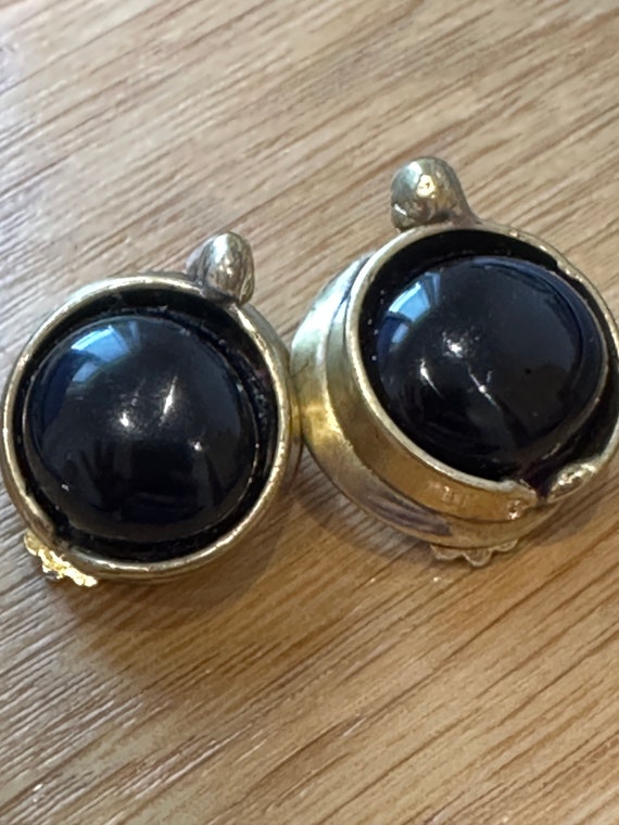 Unusual Brutalist Mid Century circle copper and black… - Gem