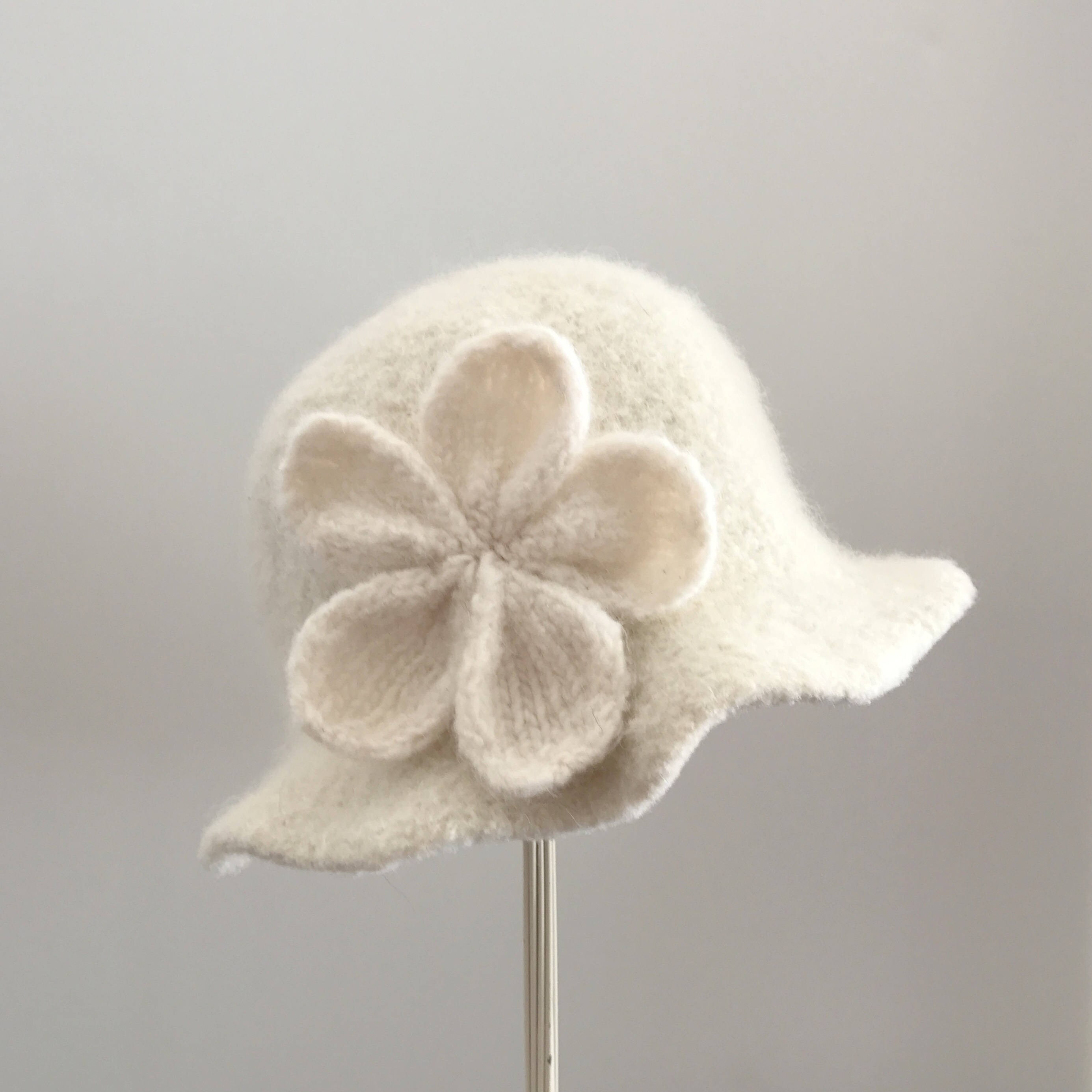 Boho Felted Hat Pattern Knit and Felt Hat Felt Hat Pattern | Etsy