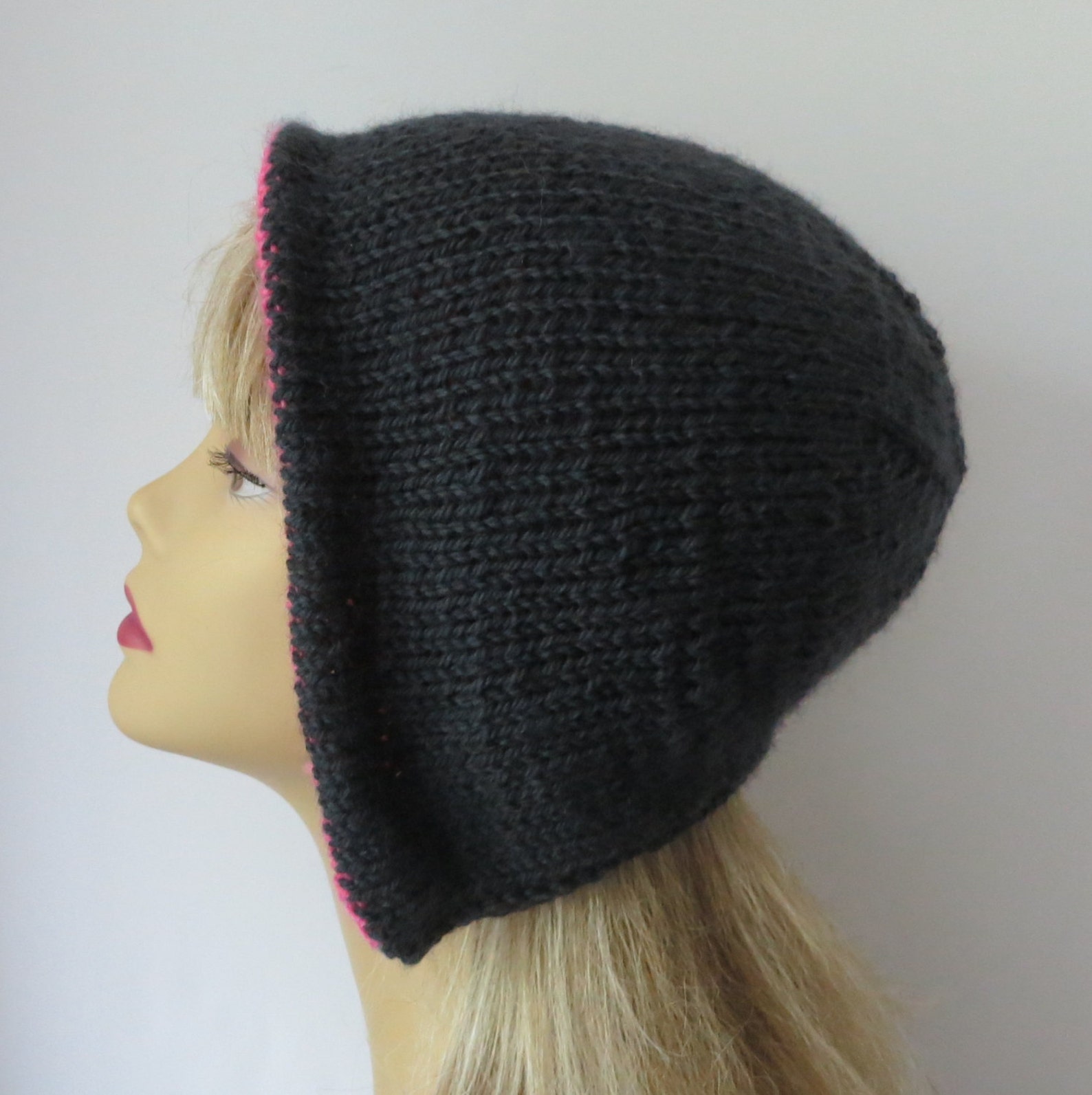 Hat Knitting Pattern, Reversible, Man Hat, Woman Hat, PDF 245, Josie ...