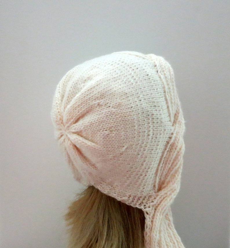 Knitting Pattern Snow Hat Snow Goddess Snow Bonnet - Etsy Canada