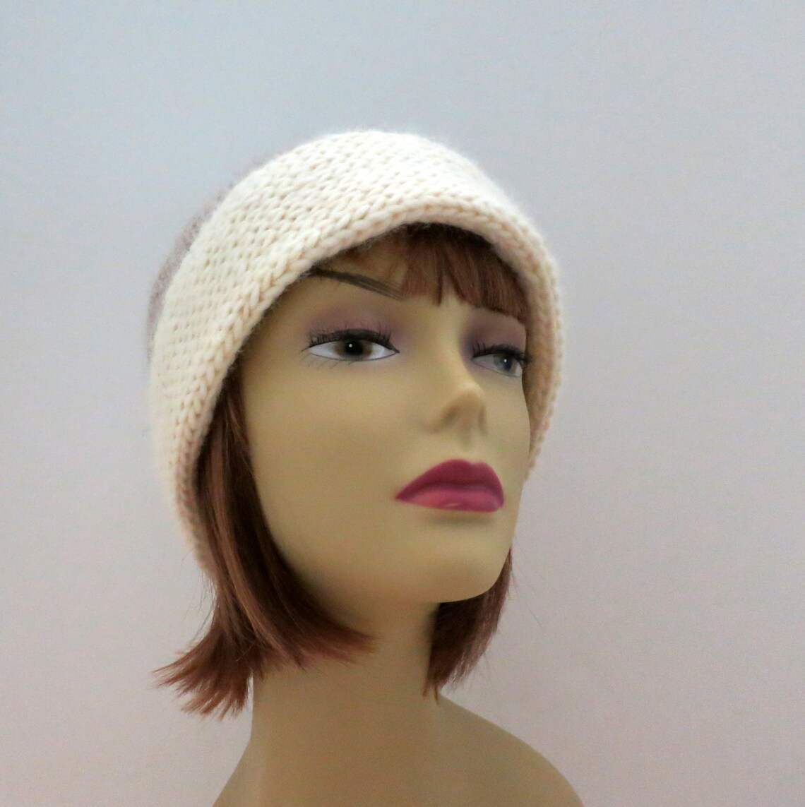 PDF 229 Downton Basic Cloche Louise Knitting Hat Pattern, Downton Style ...
