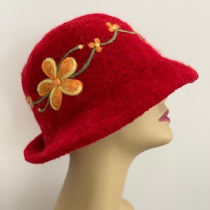 Large Knit and Felt Hat Pattern, Felt Hat, Knitting Pattern, Felting ...