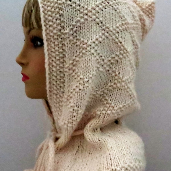 Knitted Hood Pattern - Etsy