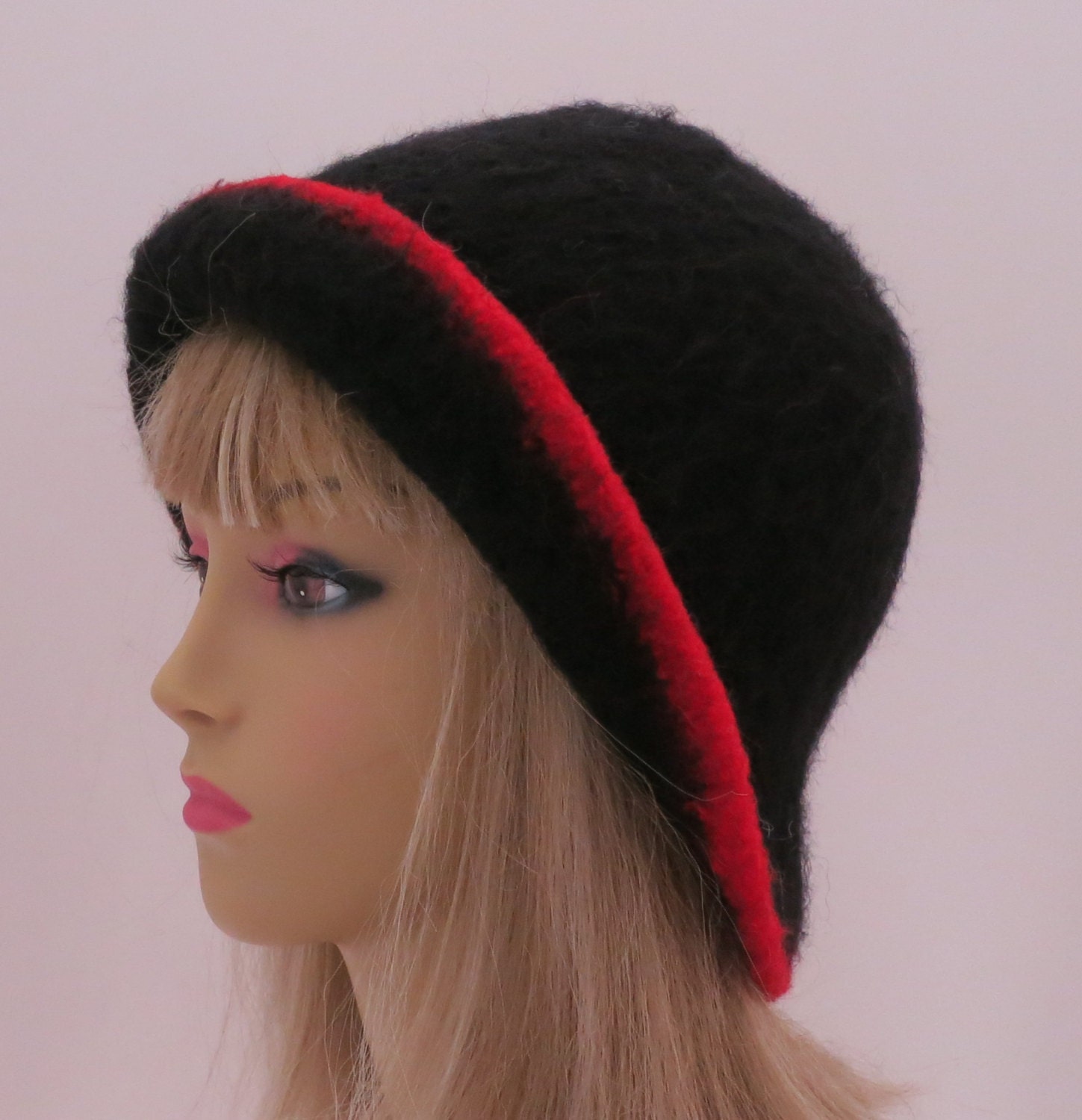 Felted Hat Pattern #201 Downton Cloche, Felt Hat, Knitting Pattern ...