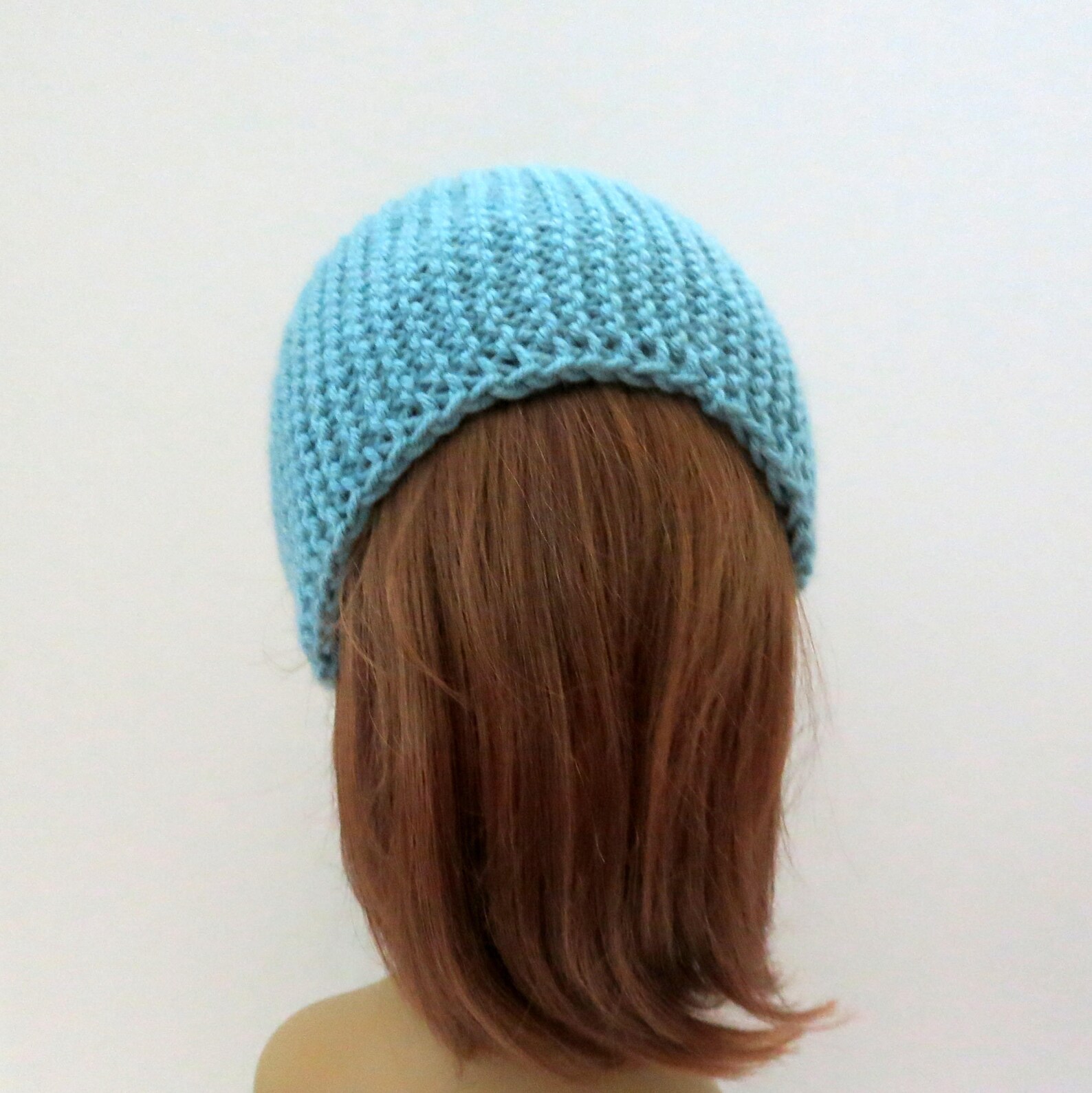 Knitting Pattern Vintage Permelia Fanchon Bonnet Half Hat - Etsy