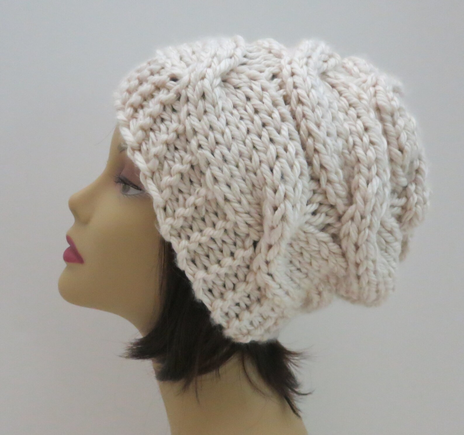 PDF 160 the Cayden Hat Knitting Pattern Semi Slouchy Hat - Etsy