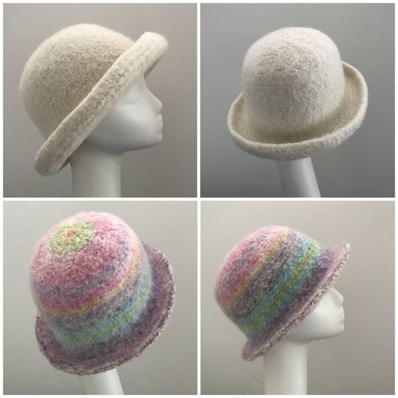 Felt Derby Hats - Etsy