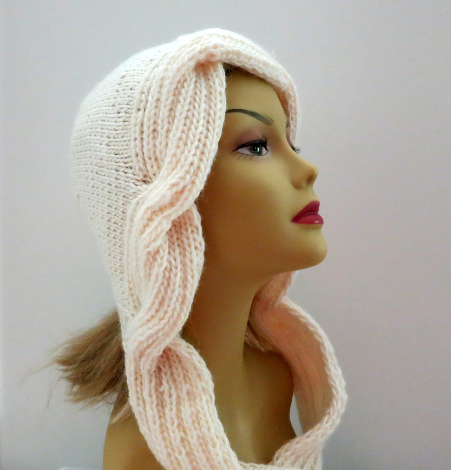 Knitting Pattern Snow Hat Snow Goddess Snow Bonnet - Etsy Canada