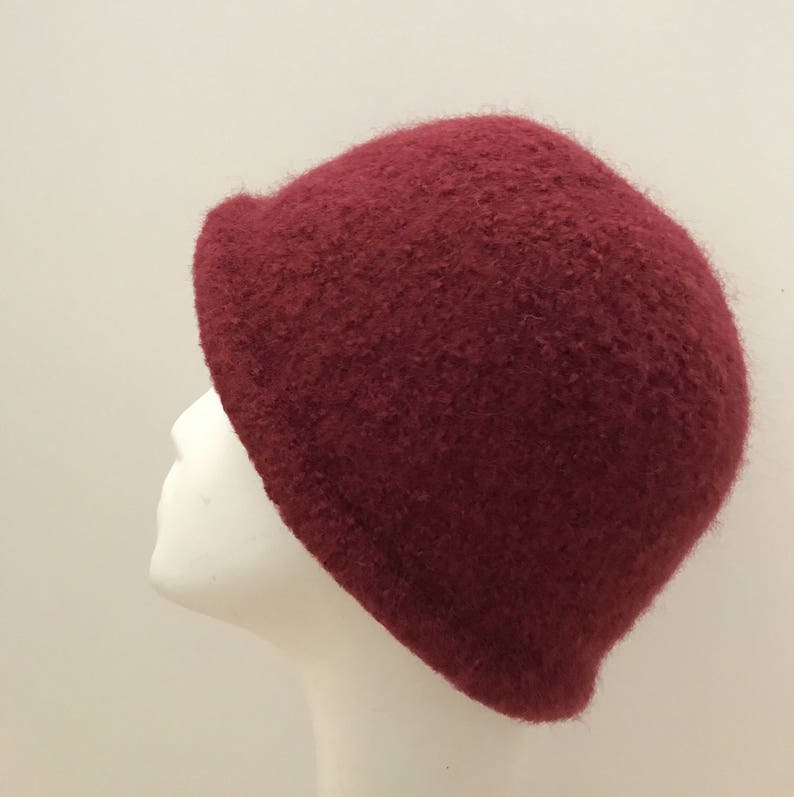 Felted Beanie Hat Pattern Three Styles and Flower - Etsy