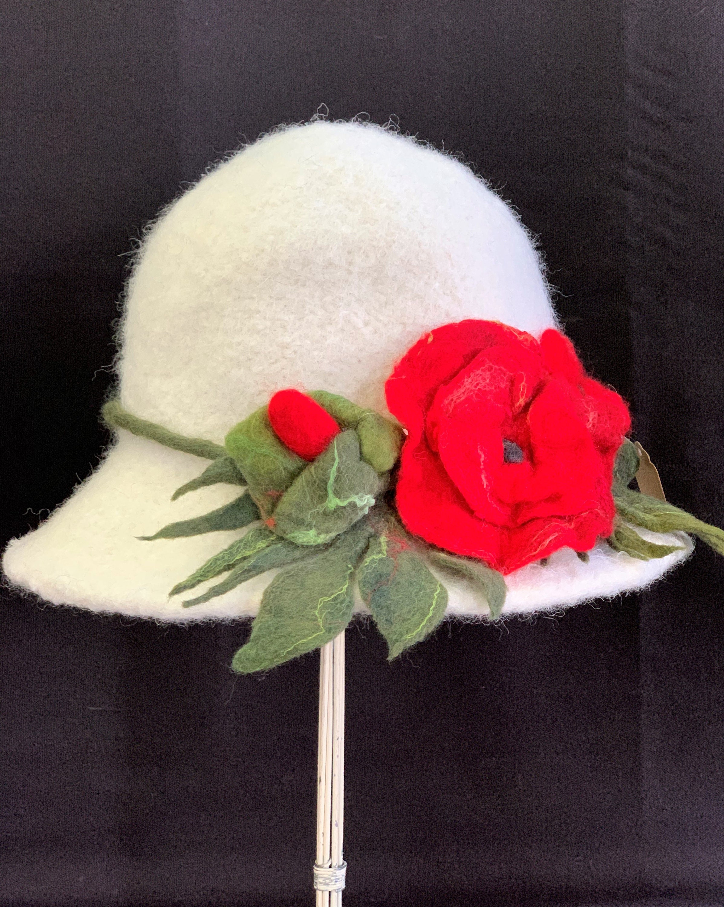 Large Knit and Felt Hat Pattern, Felt Hat, Knitting Pattern, Felting ...