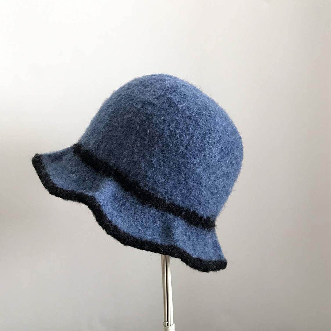 Felted Hat Pattern Flirtation Hat Felt Hat Knitting Pattern | Etsy