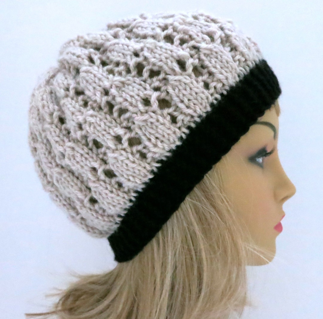 Hat Knitting Pattern, Winter Hat, Beanie, Tam - Etsy