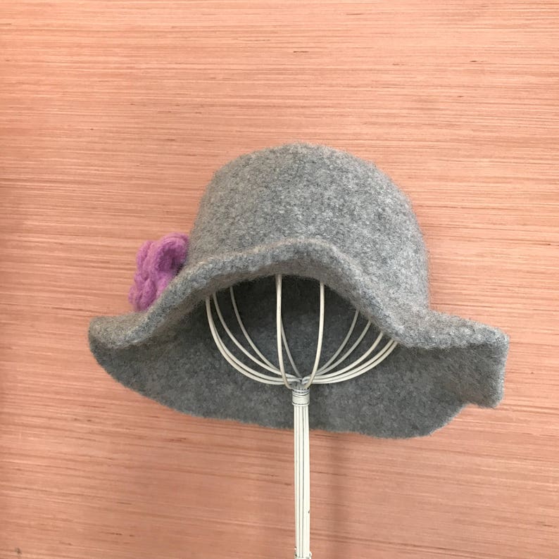 Boho Felted Hat Pattern Knit and Felt Hat Felt Hat Pattern - Etsy