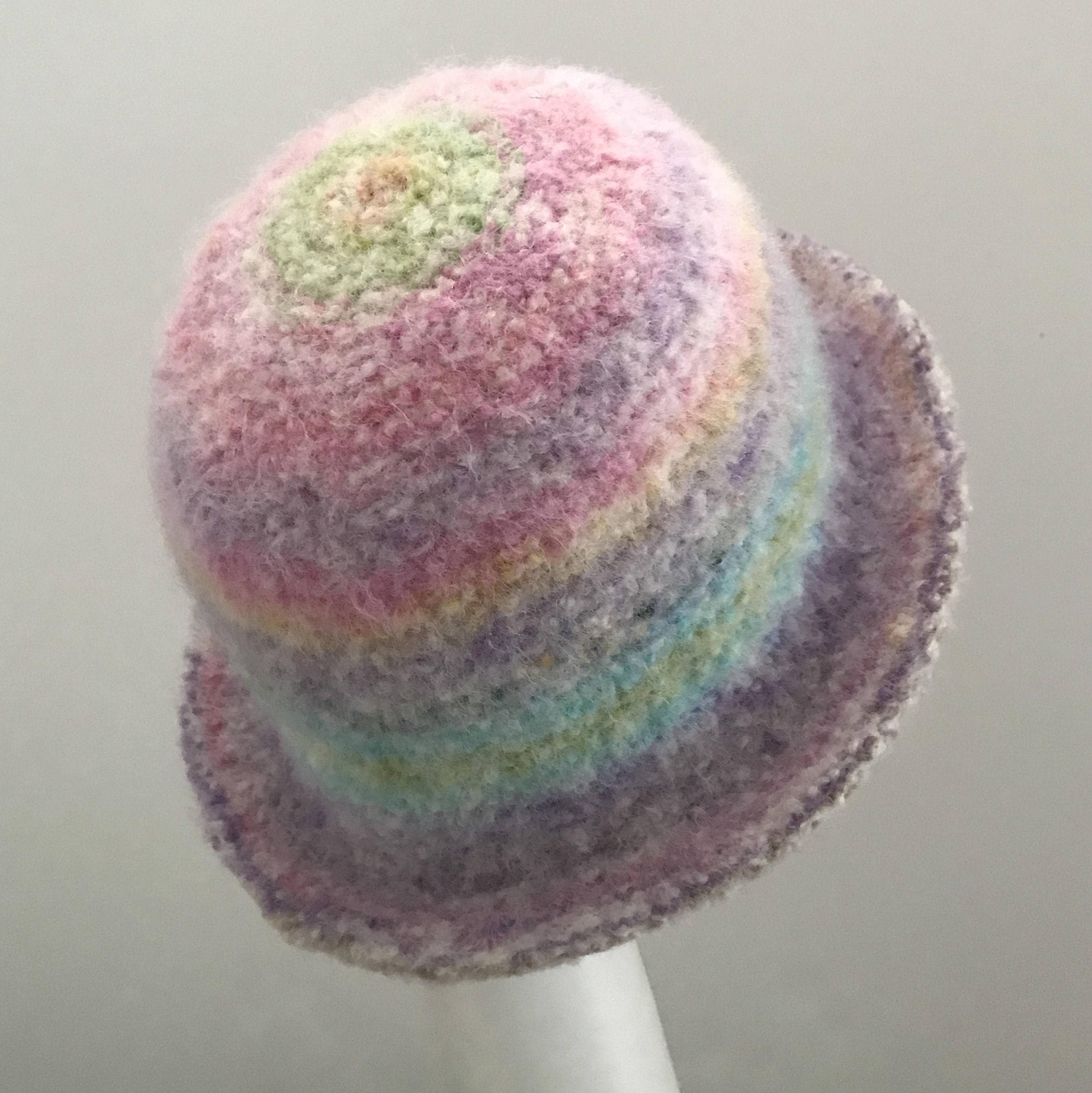 Felted Derby Hat Pattern - Two Styles and Flower - Etsy