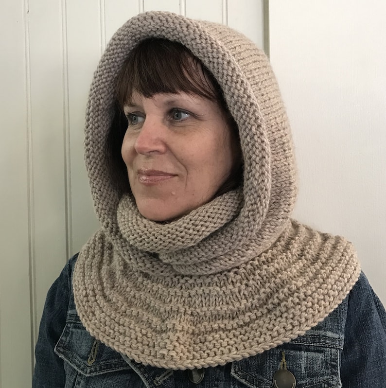 Hat Knitting Pattern Hood Knitting Pattern Arctic Chill Hat - Etsy