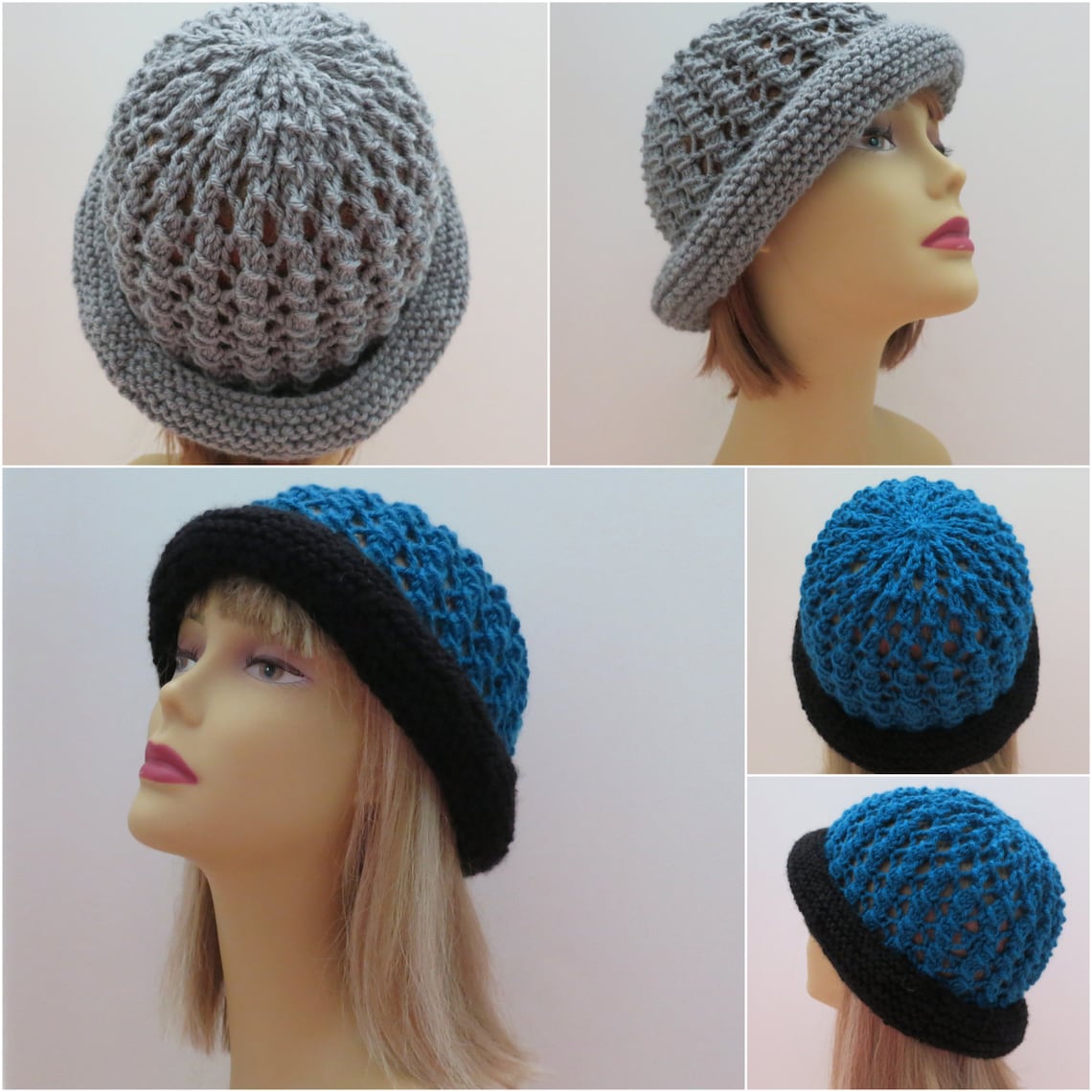 Vintage Flapper Hat Knitting Pattern PDF 190 Woman's Hat | Etsy
