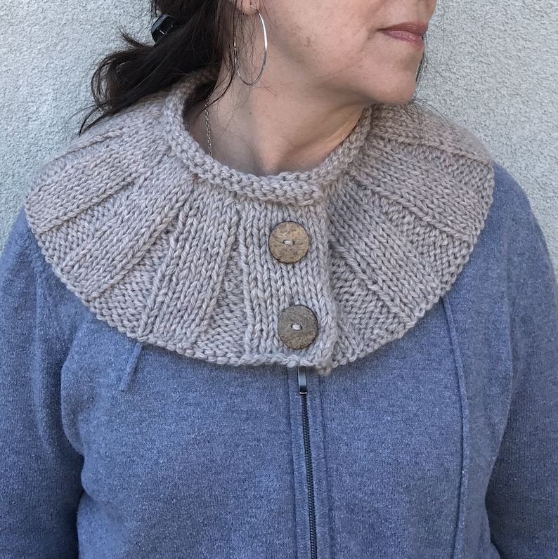 Knitting Pattern Downton Shoulder Cape Warmer - Etsy