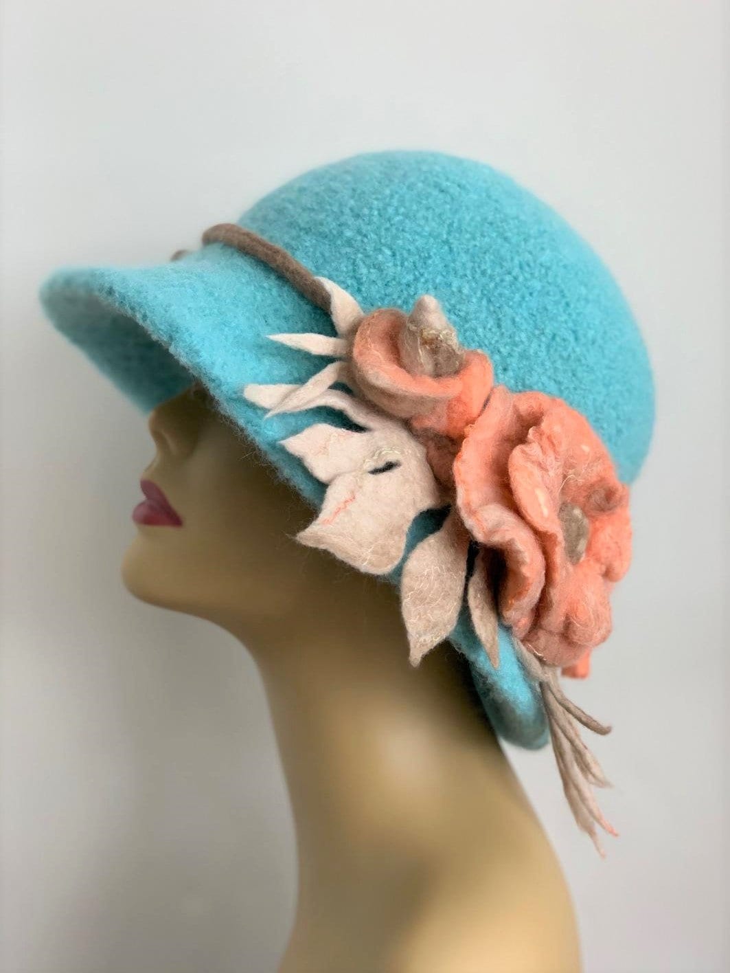 Large Knit and Felt Hat Pattern, Felt Hat, Knitting Pattern, Felting ...