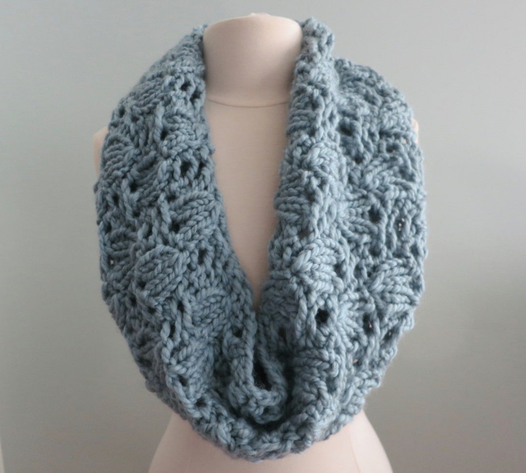 Knitting Pattern, Cowl, Infinity Scarf, Super Bulky Yarn, Chunky Cowl ...