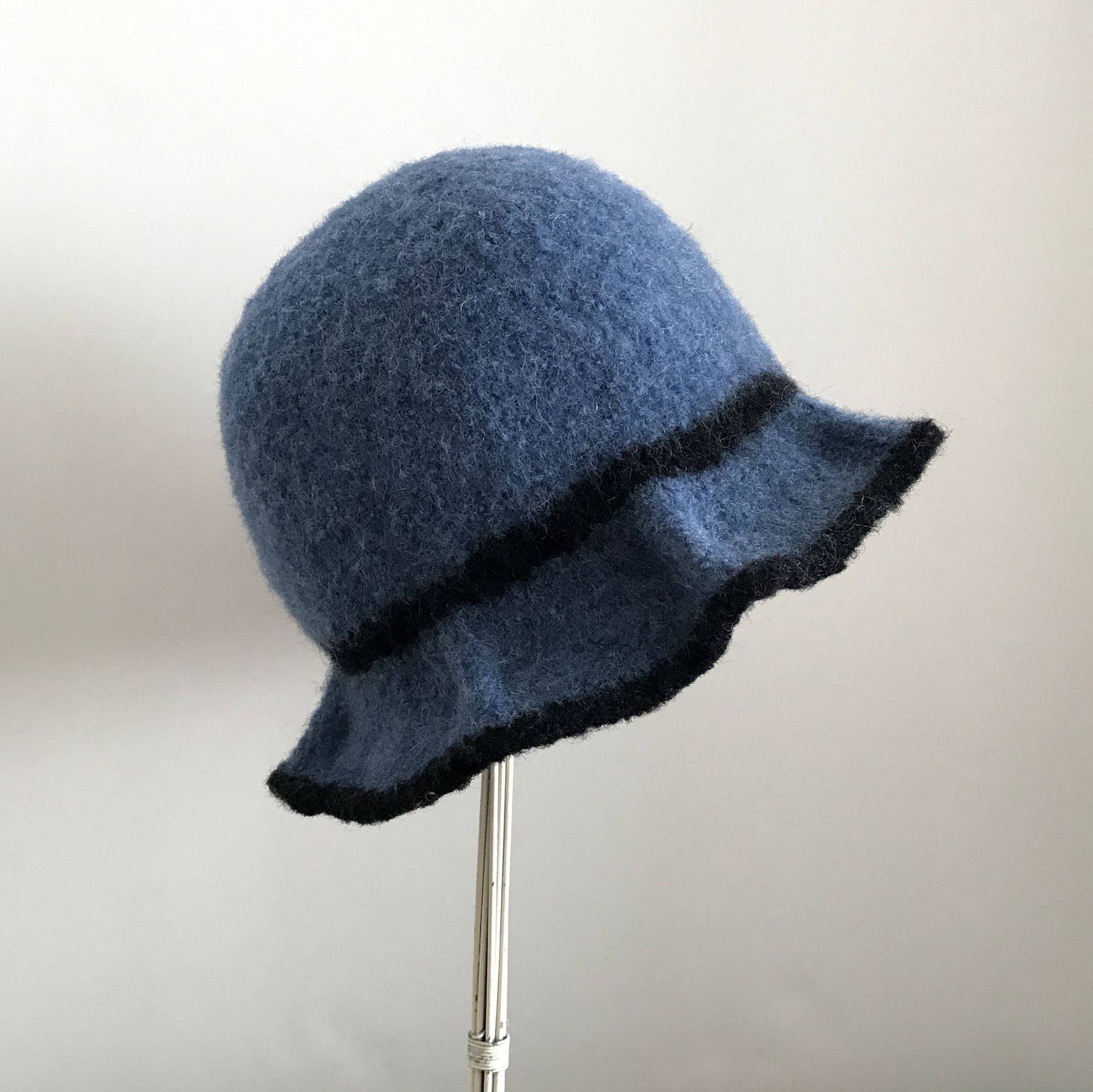 Felted Hat Pattern Flirtation Hat Felt Hat Knitting Pattern - Etsy