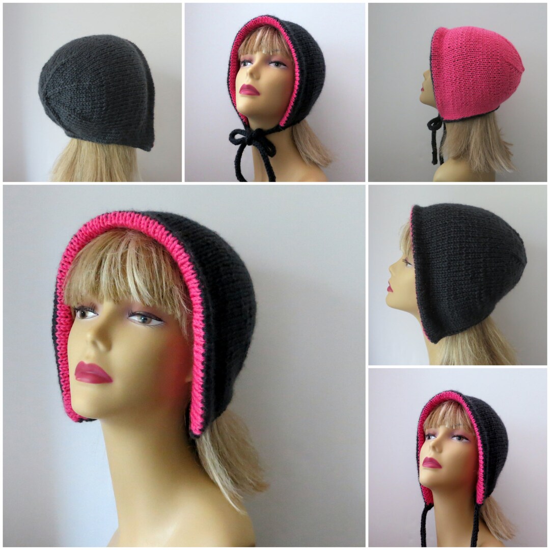 Hat Knitting Pattern, Reversible, Man Hat, Woman Hat, PDF 245, Josie ...