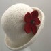 Knit and Felt Derby Hat Pattern - Two Styles and Flower - Etsy