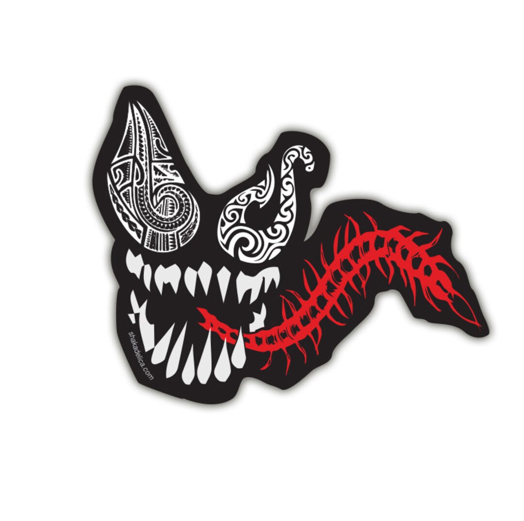 VENOM maui Hook Centipede Sticker 4 X 3.125 - Etsy