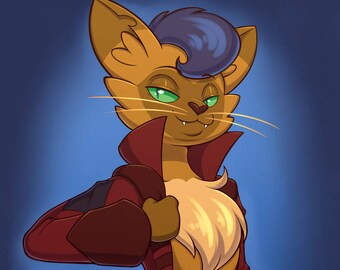 Anthro Coco Pommel 11 X 17 Art Print | Etsy