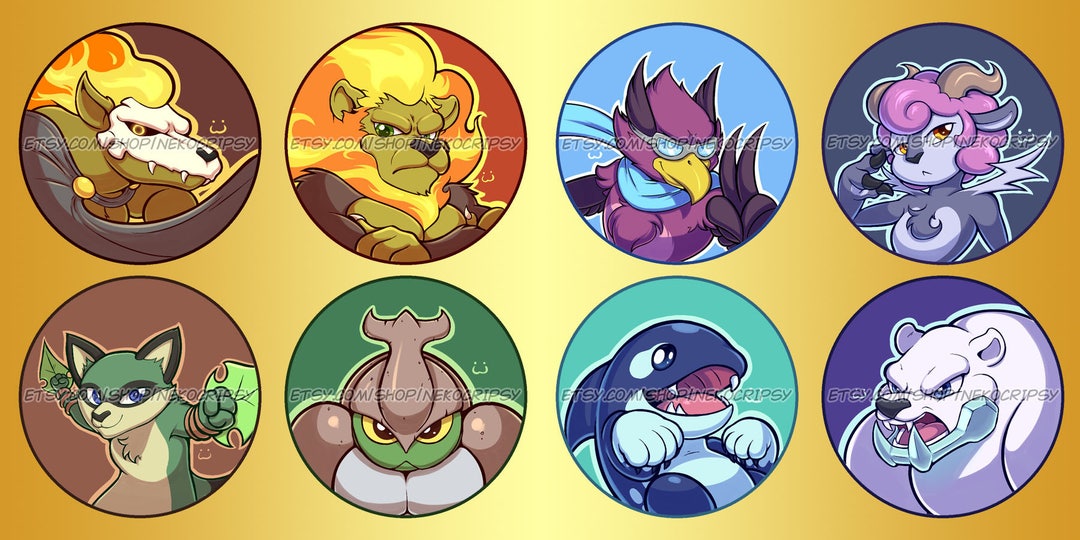 Rivals of Aether 2.25" Buttons - Etsy