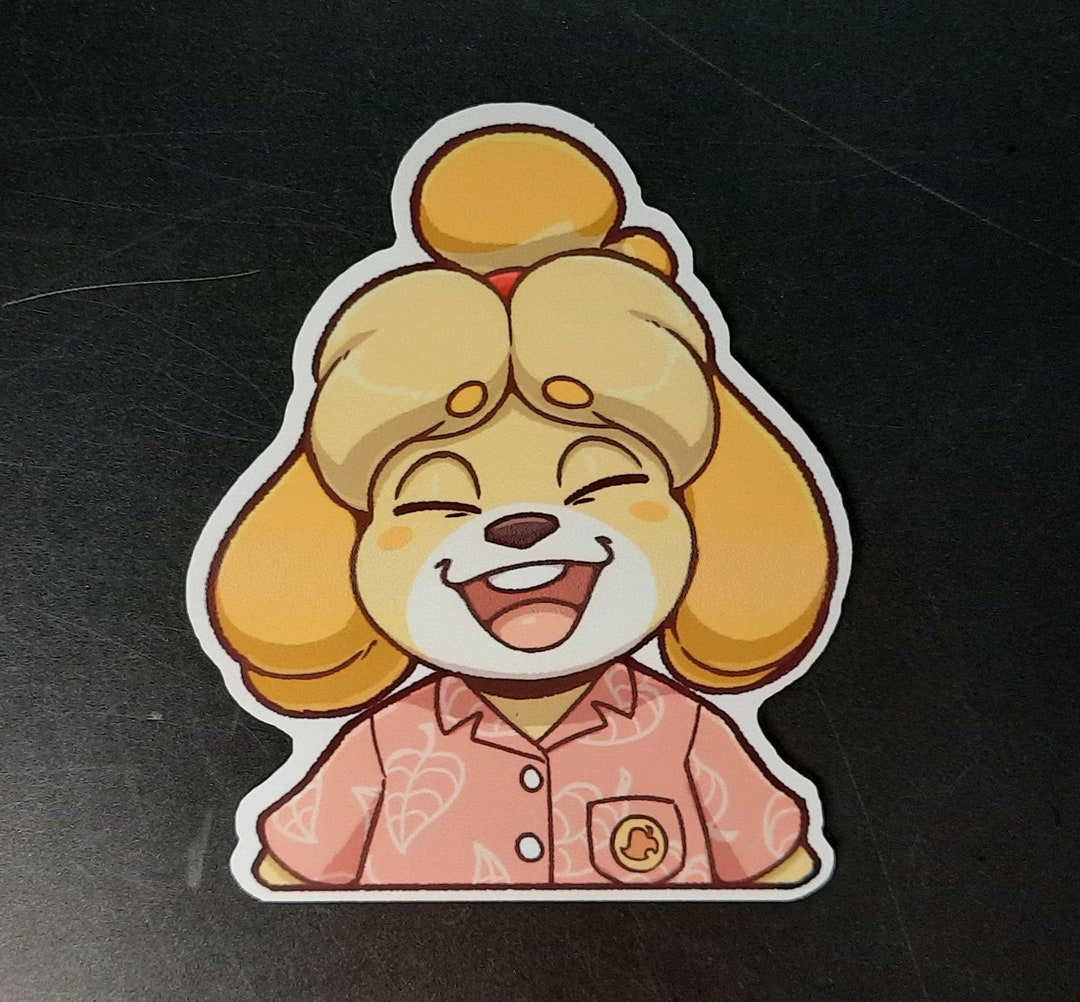 Isabelle Portrait Sticker - Etsy