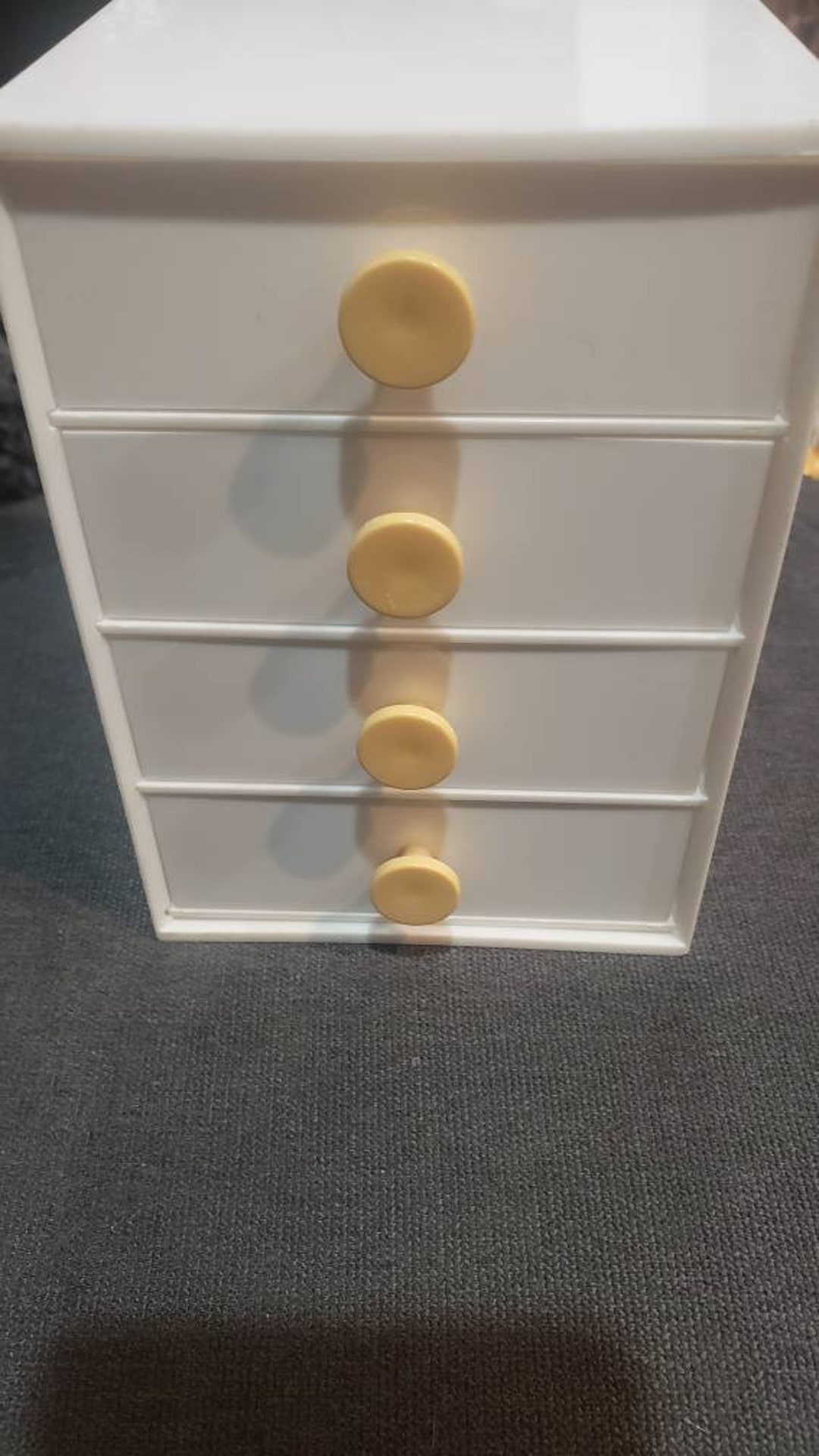 Vintage White Lucite Mini Chest Box Made in USA - Etsy