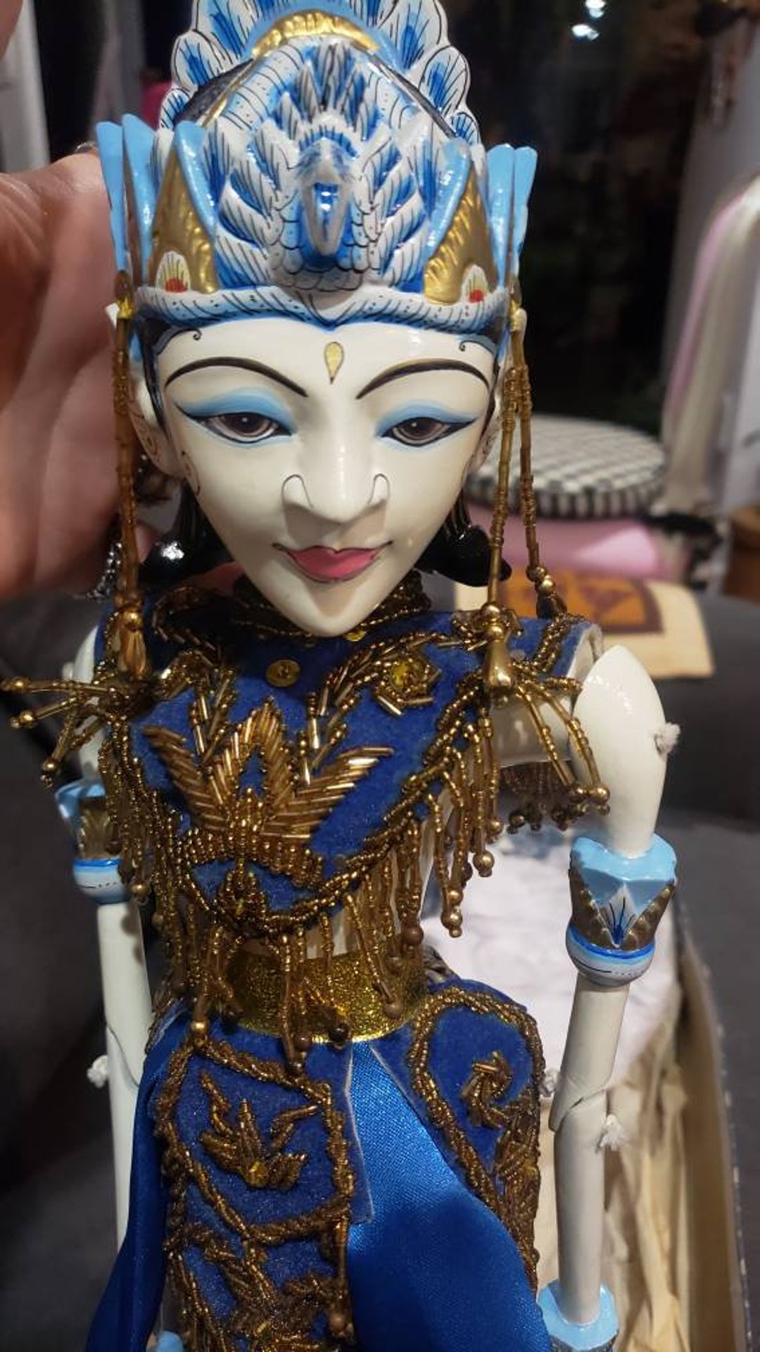 Antique Beautiful Indonesian Princess Doll Original Box - Etsy