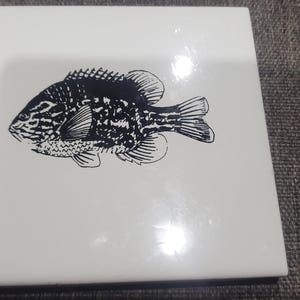 Vintage Small Crappie Fish Tile - Etsy