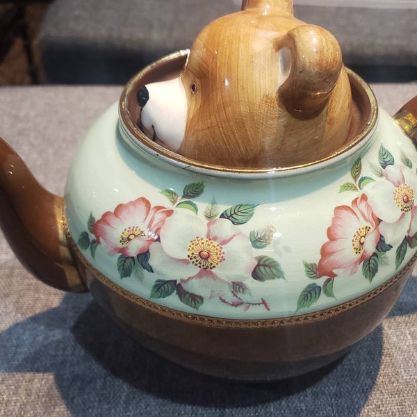 Teddy Bear Teapot - Etsy