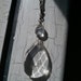 Upcycled Crystal Chandelier With Metal Chain Necklace - Etsy