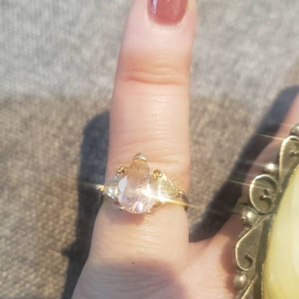 18k Ge Ring - Etsy