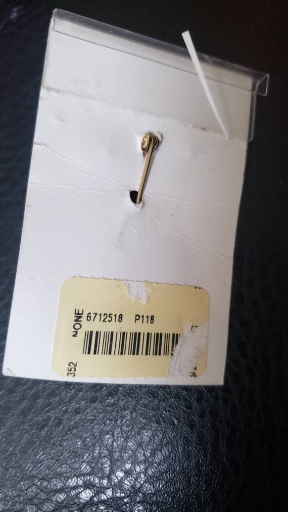 Vintage Kitsch gold metal, Rhinestones and large faux… - Gem