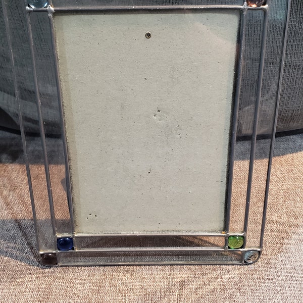 Beveled Glass Picture Frame - Etsy