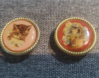 Gold Button Covers - Etsy