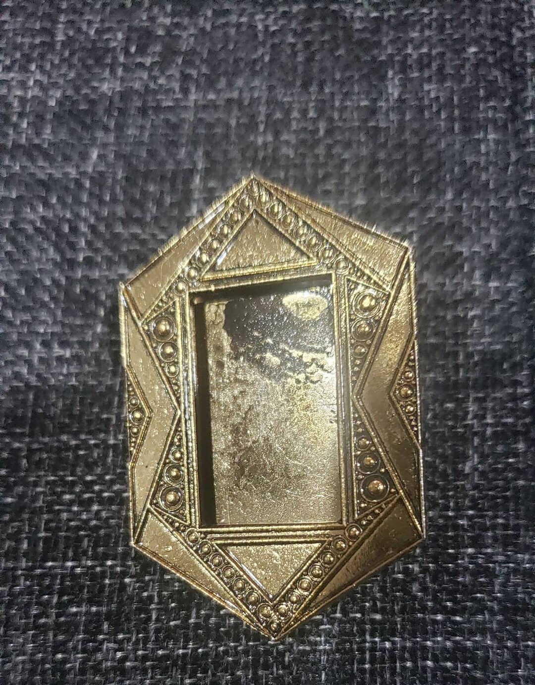 VINTAGE Pierre Bex Style Art Deco Enamel Picture Frame Brooch - Etsy