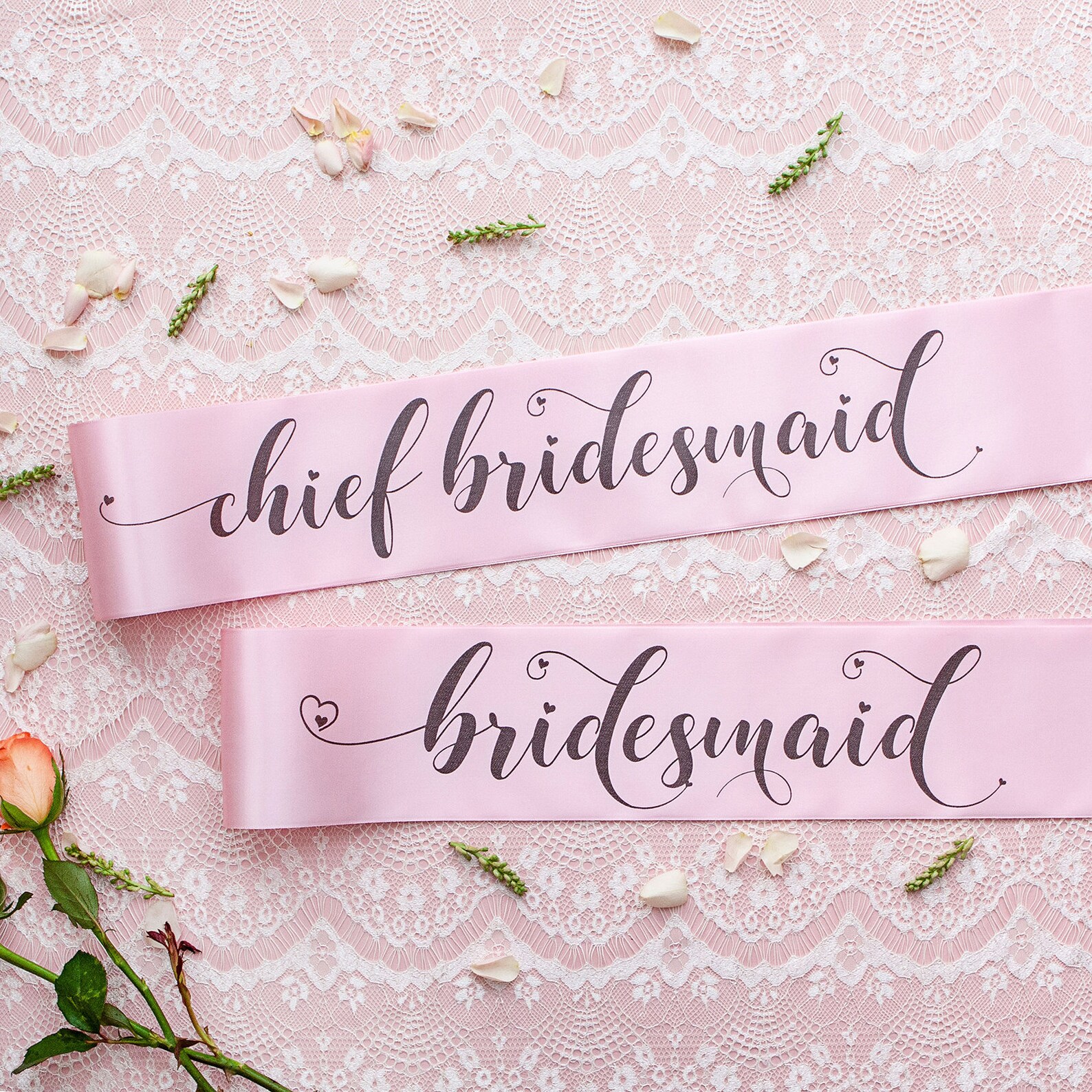 Pastel Bride Tribe Hen Party Sashes Lilac Pink Grey | Etsy