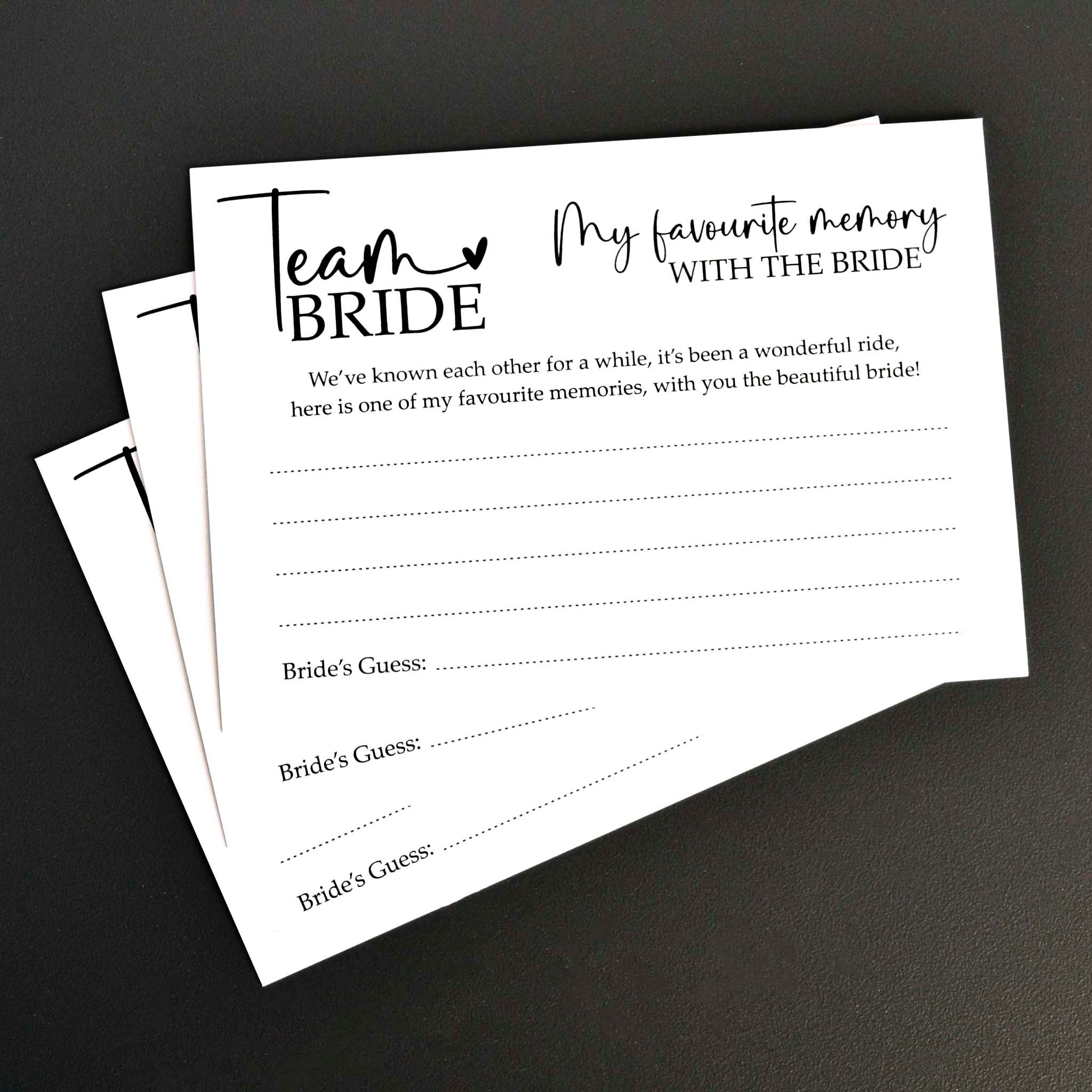 TEAM BRIDE GAMES - Hen Party Games - Hen Night Accessories - Hen Party ...