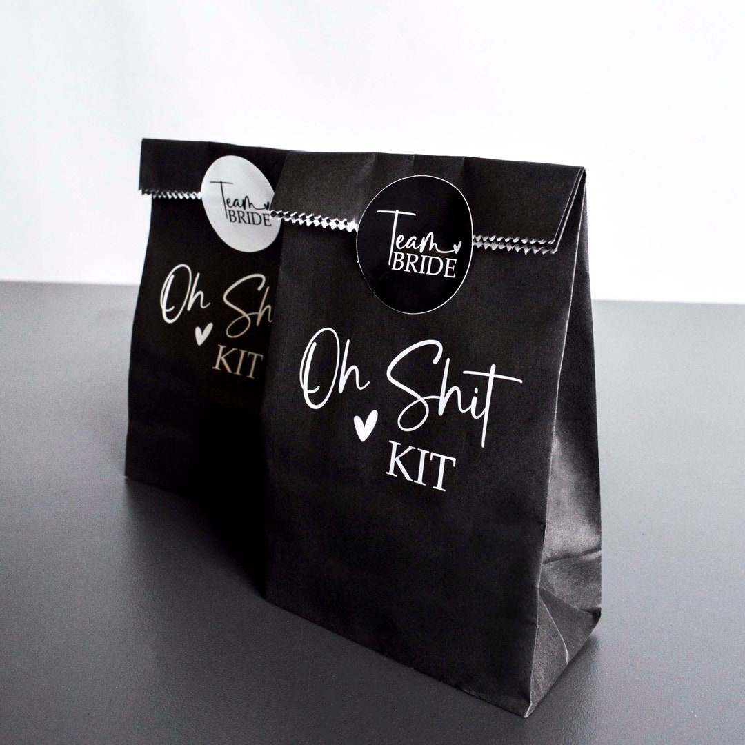 OH SHIT KIT - Hen Party Bags - Hen Party Goody Bags - Gift Bag - Hen ...