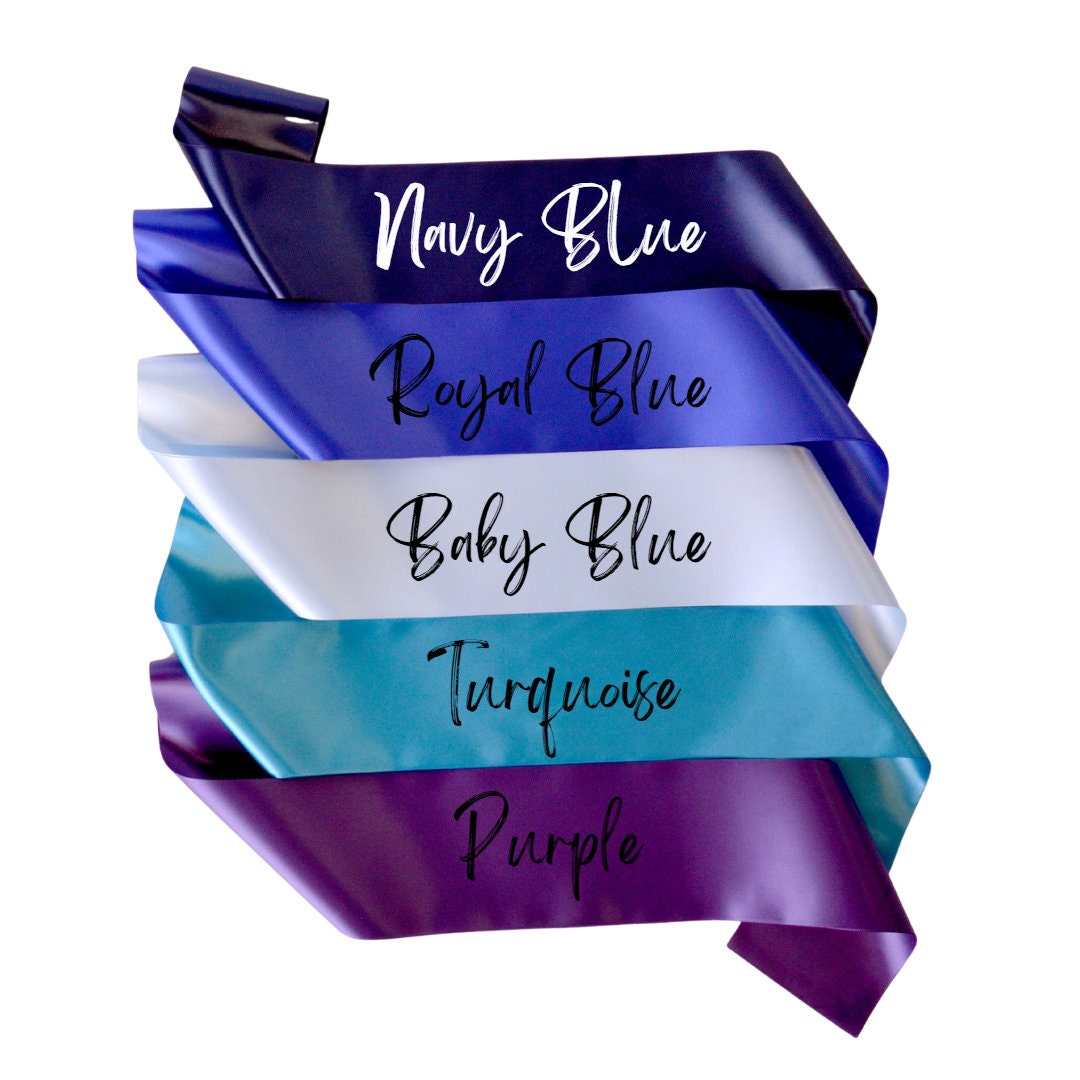 PLAIN / BLANK SASHES Hen Night Hen Party Corporate Plain Sashes ...