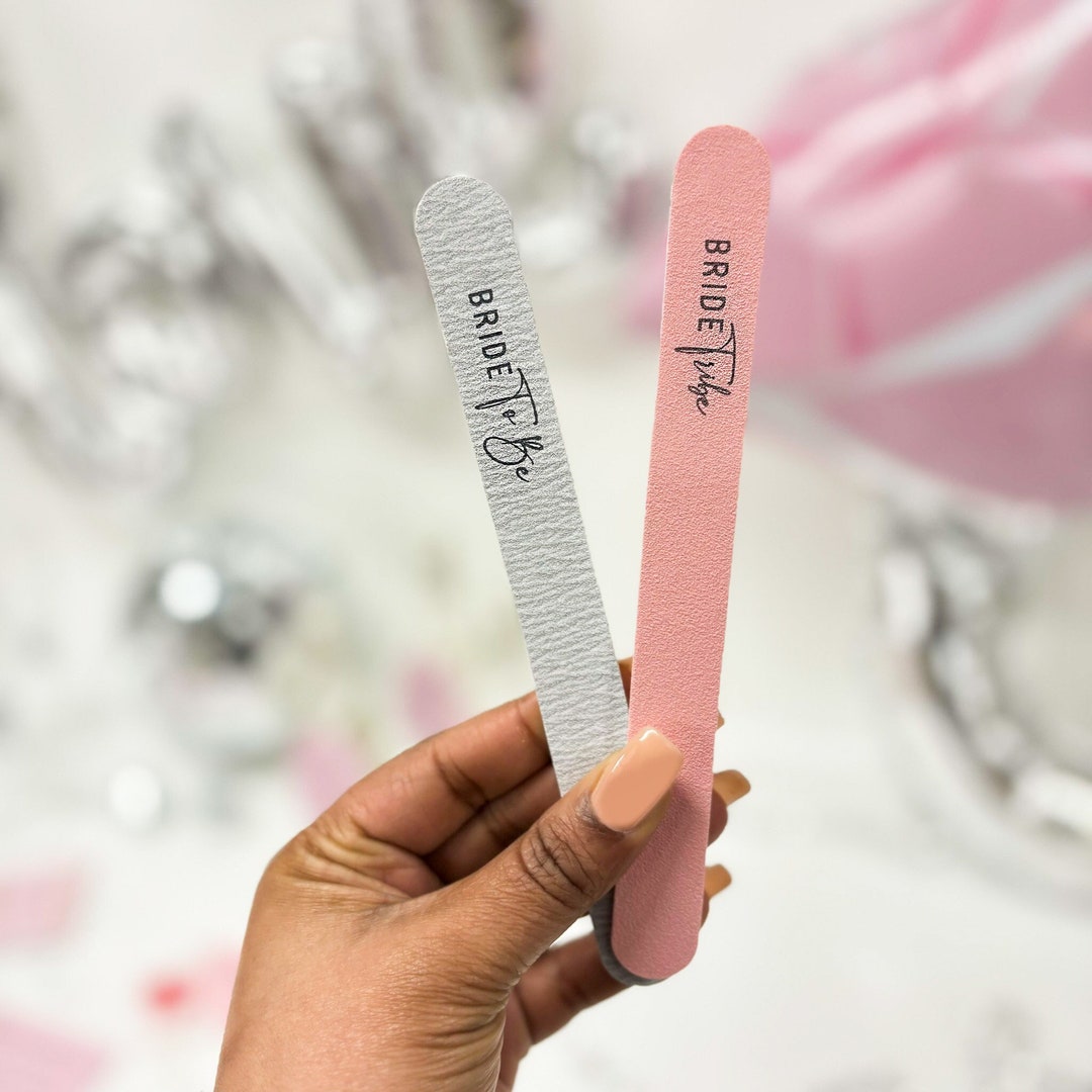 Bride Tribe NAIL FILES - Pink Nail File - Hen Party Bag Filler - Hen ...