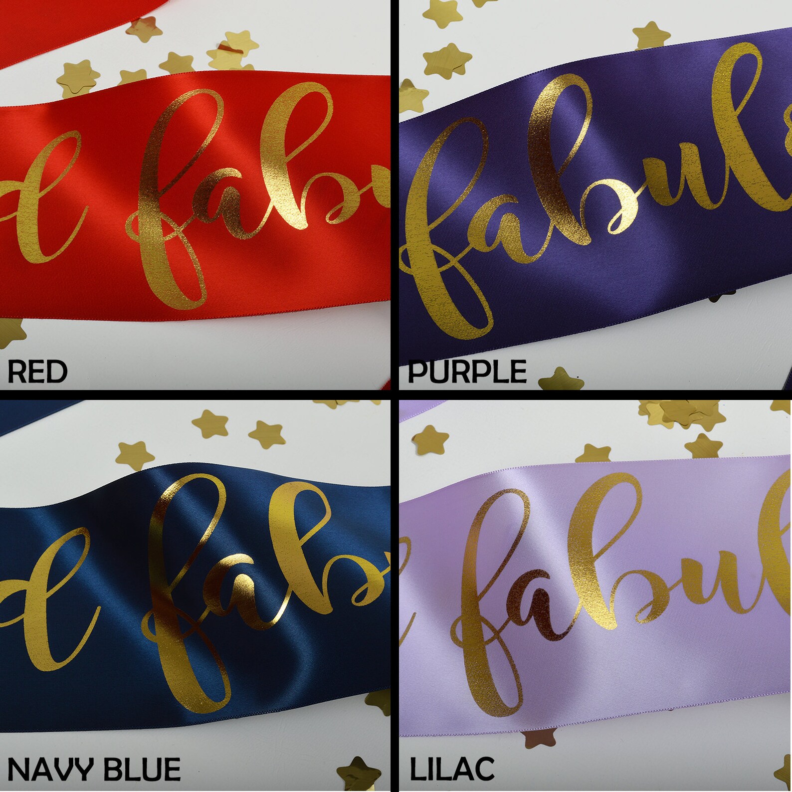 18th BIRTHDAY SASH 18 and Fabulous Eighteenth Birthday Gift Luxurious ...