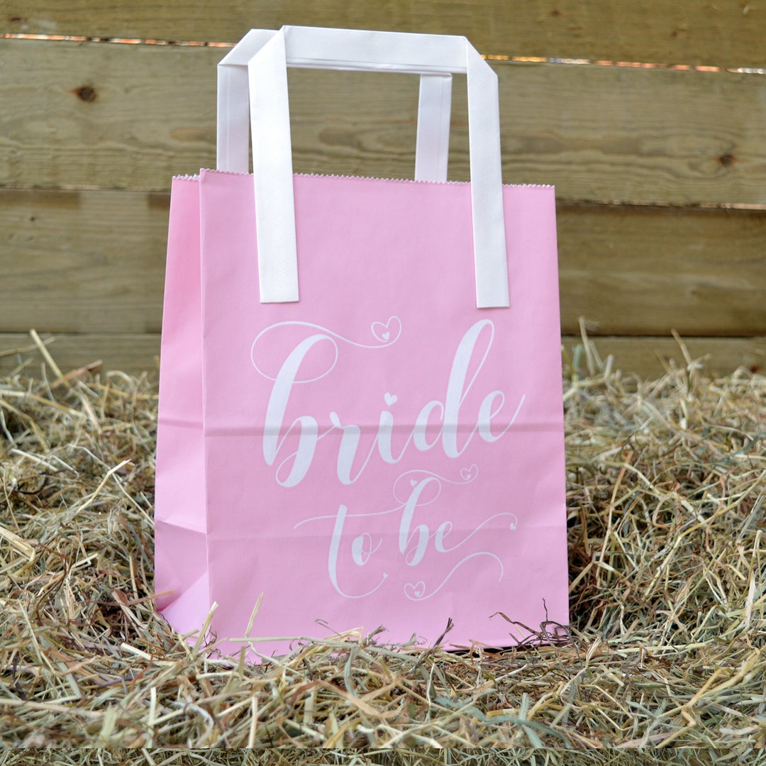Bride to Be Hen Party Bags - Hen Party Paper Bags - Hen Party Goody ...