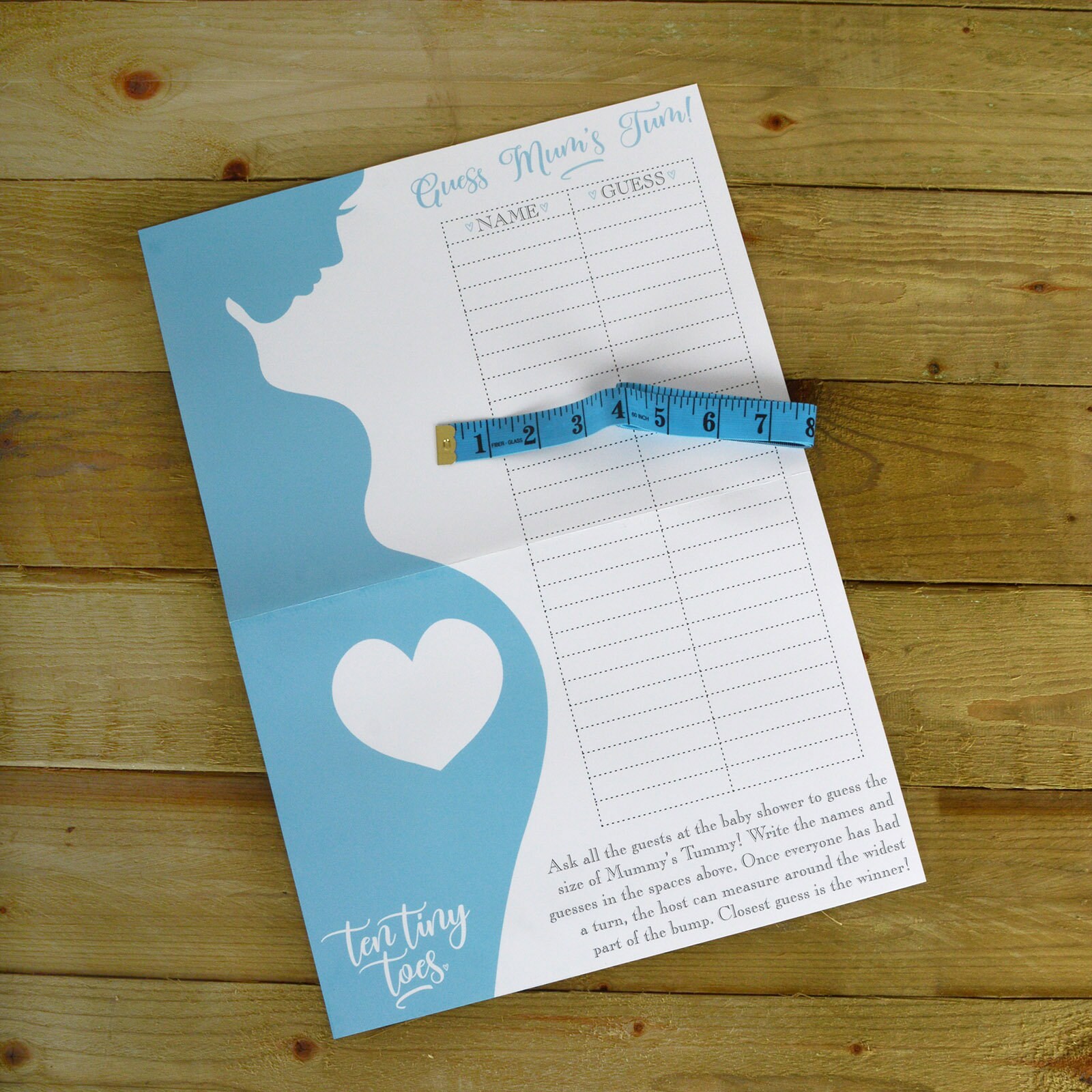 Baby Shower GUESS MUMS TUM Game Boys Baby Shower Blue Baby - Etsy Israel