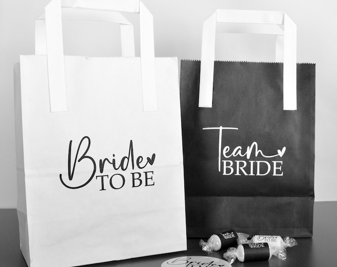 TEAM BRIDE BAGS - Hen Party Bags - Hen Party Goody Bags - Gift Bag ...